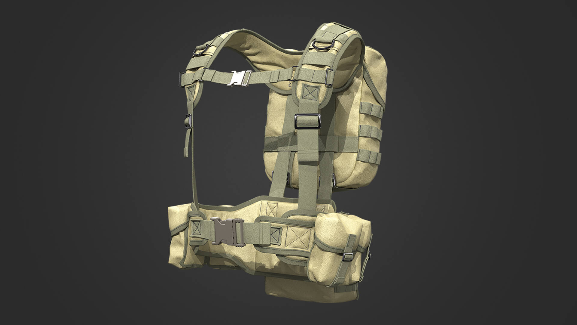 Tactical Equipment - 3D Model by abuvalove