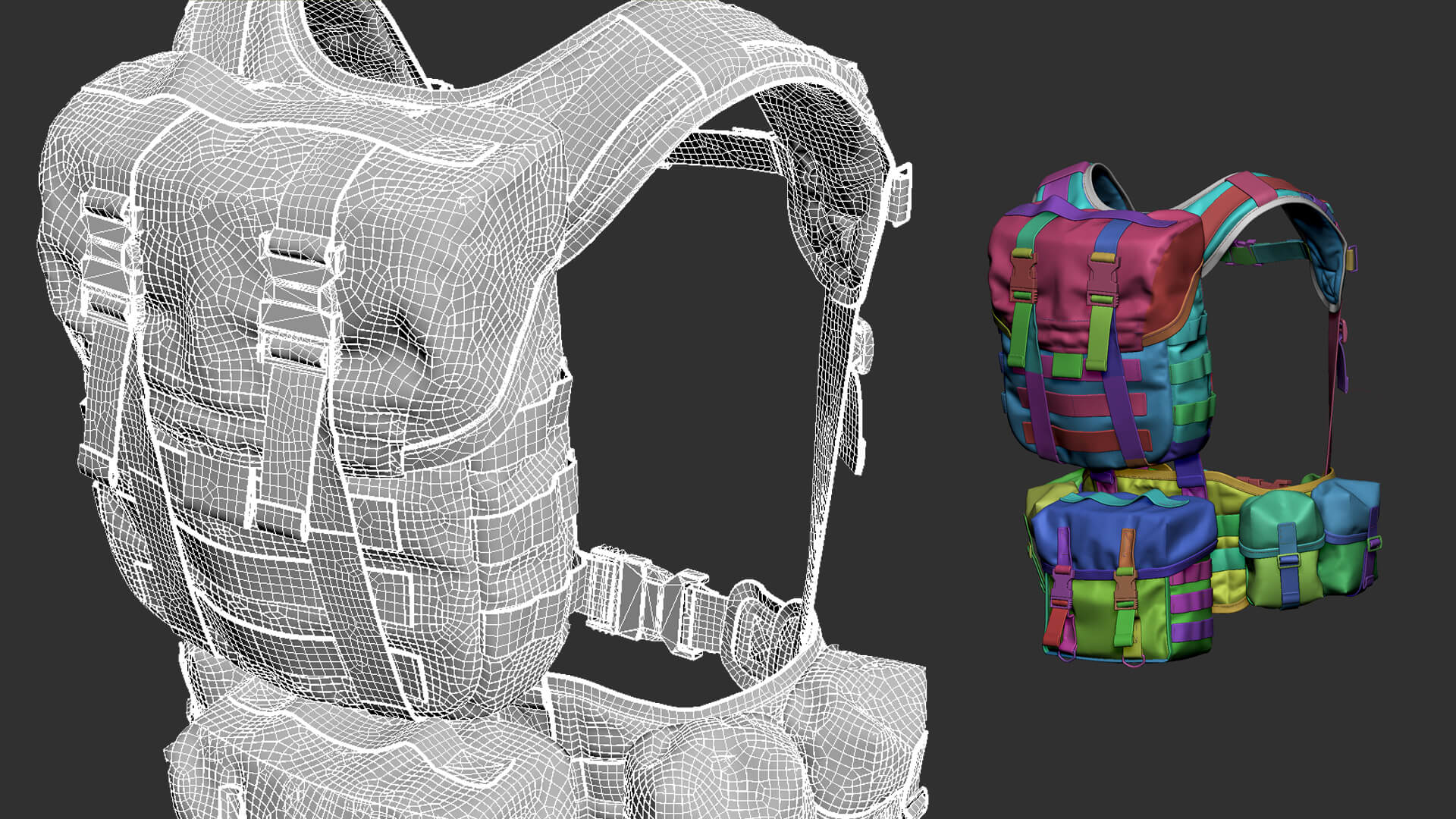 Tactical Equipment - 3D Model by abuvalove