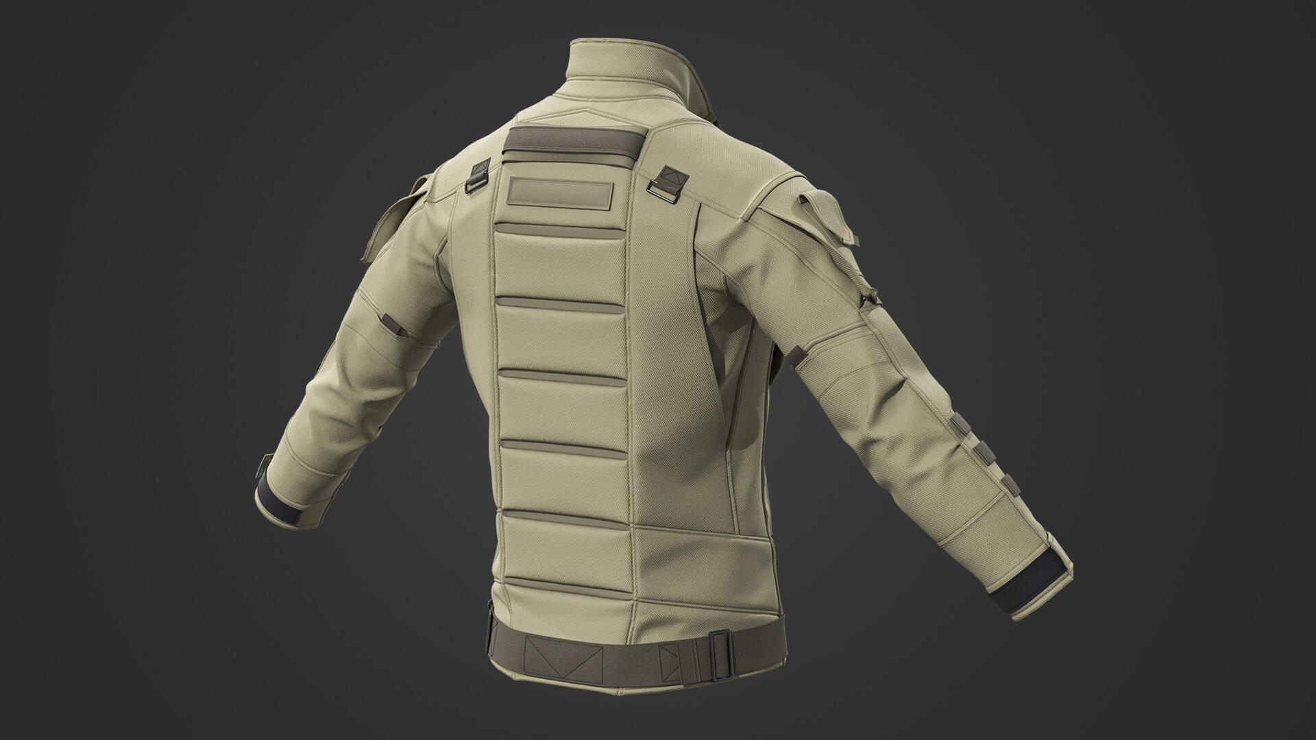 Tactical Jacket 3 - 3D Model by abuvalove