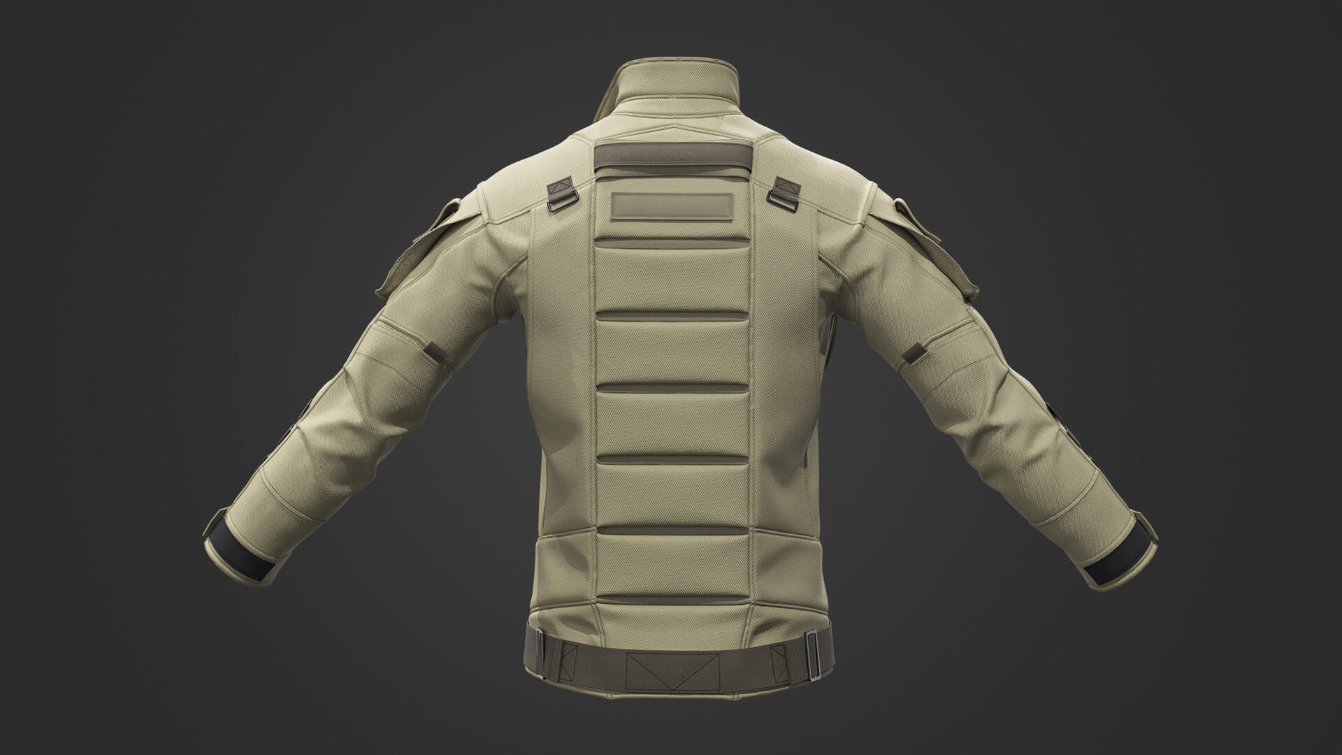Tactical Jacket 3 - 3D Model by abuvalove