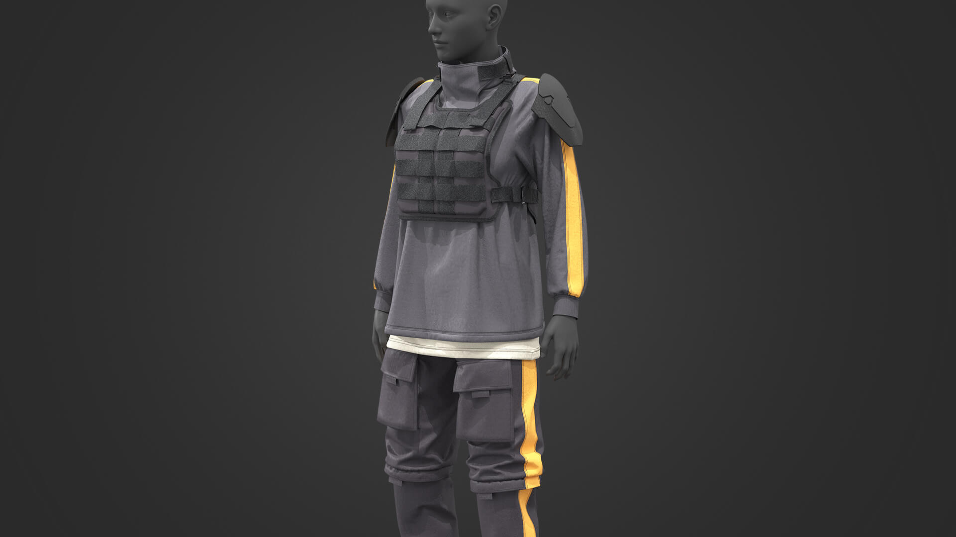 Tactical Set 1 - 3D Model by abuvalove