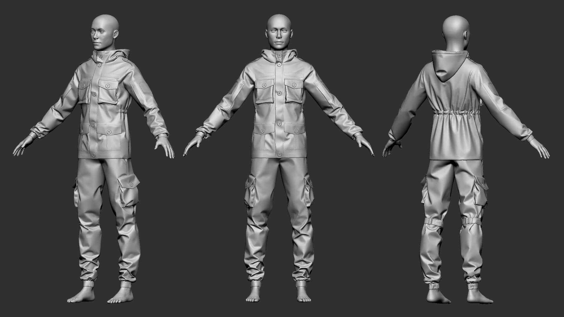 Tactical Set #2 - 3D Model by abuvalove