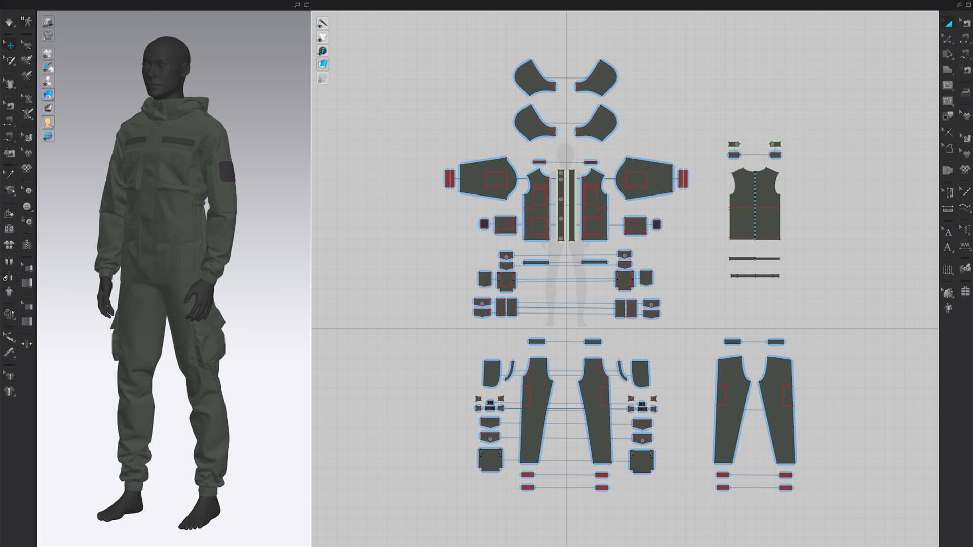 Tactical Set #2 - 3D Model by abuvalove