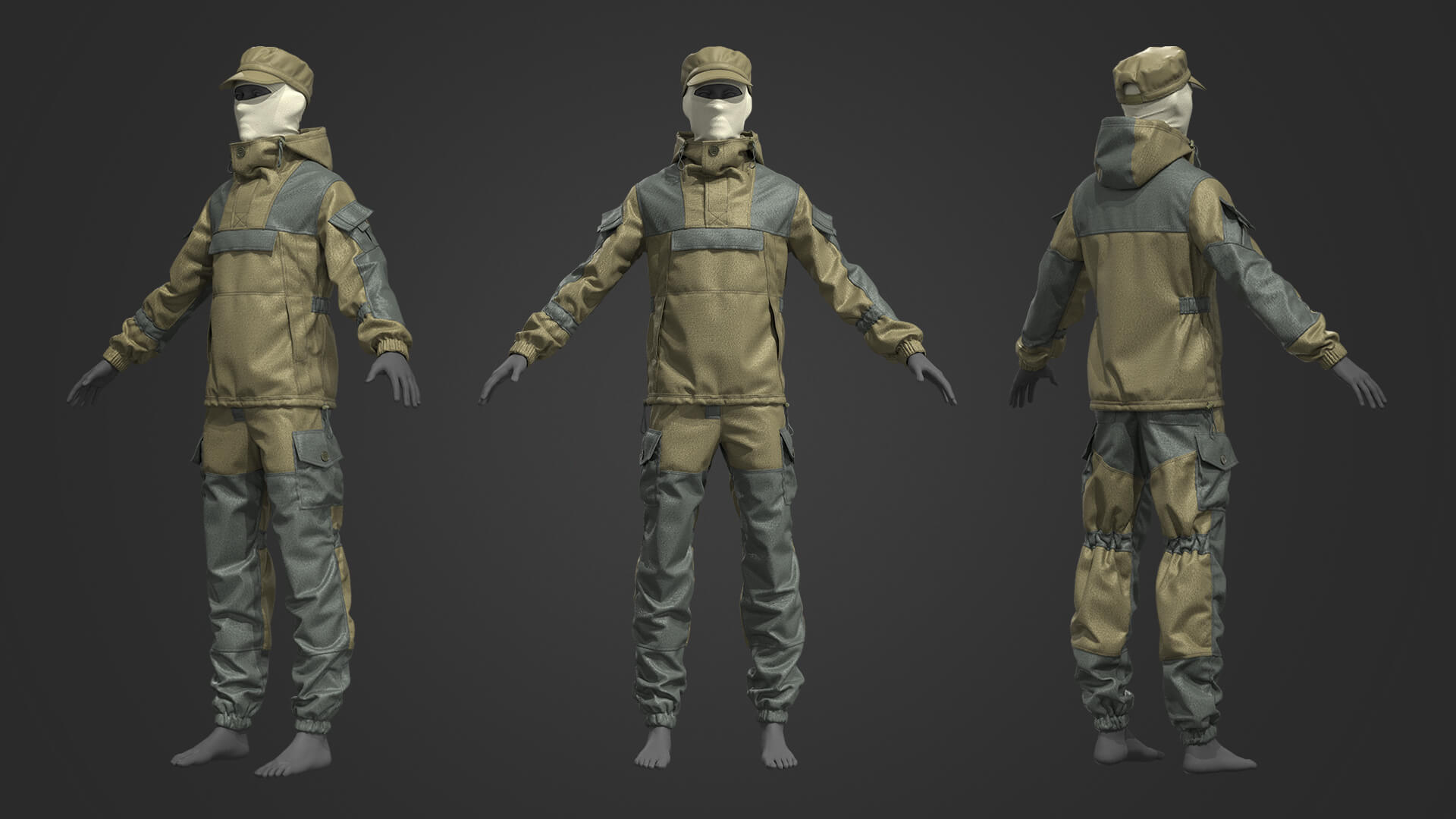 Tactical Set 3 - 3D Model by abuvalove