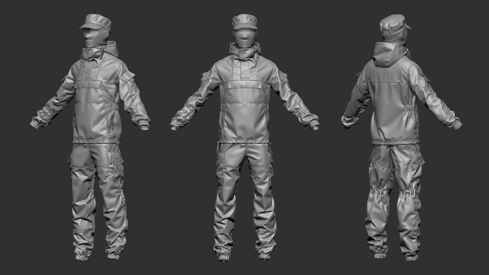 Tactical Set 3 - 3D Model by abuvalove