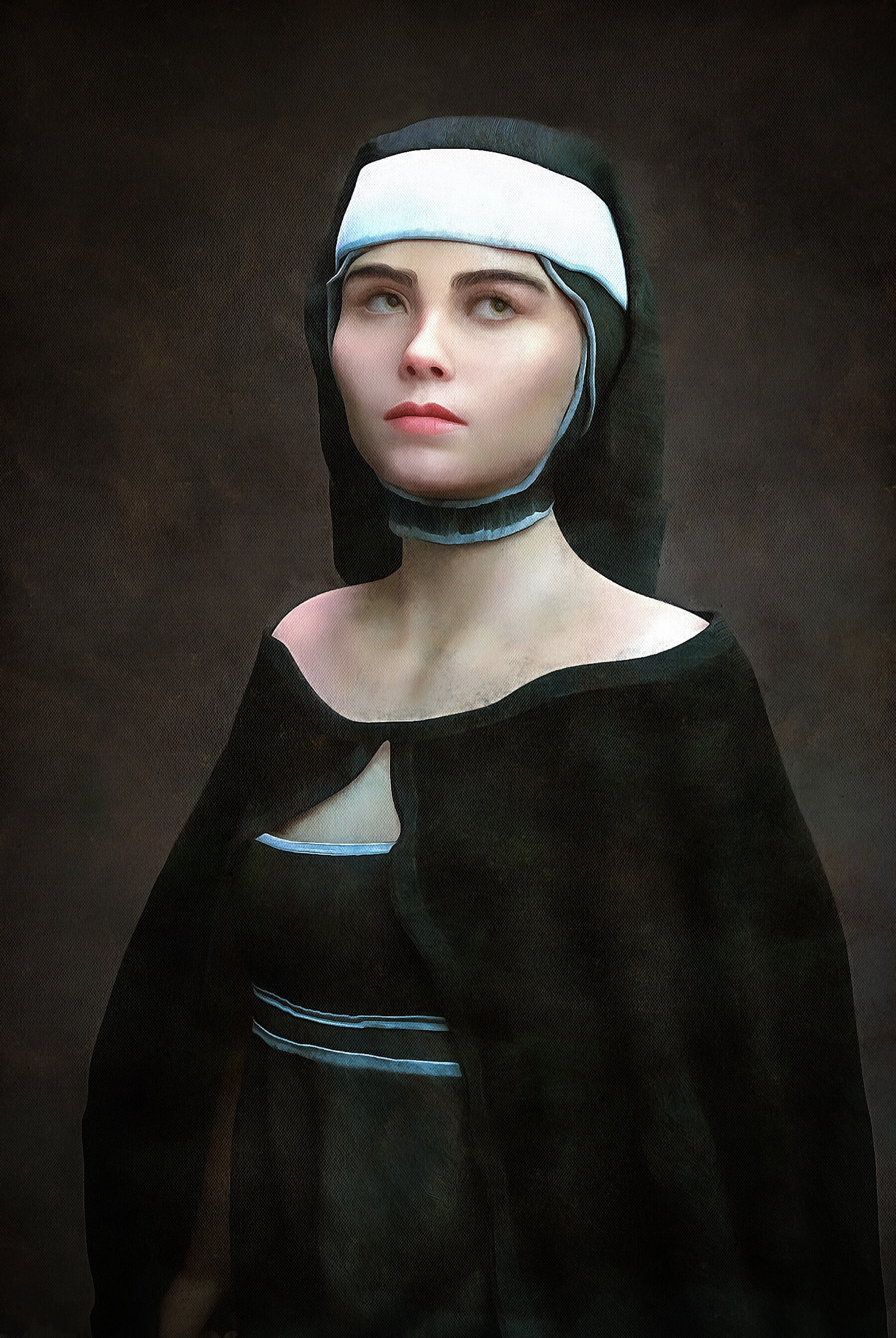 Claudine 3D Render, Digital Art by Aci Kay