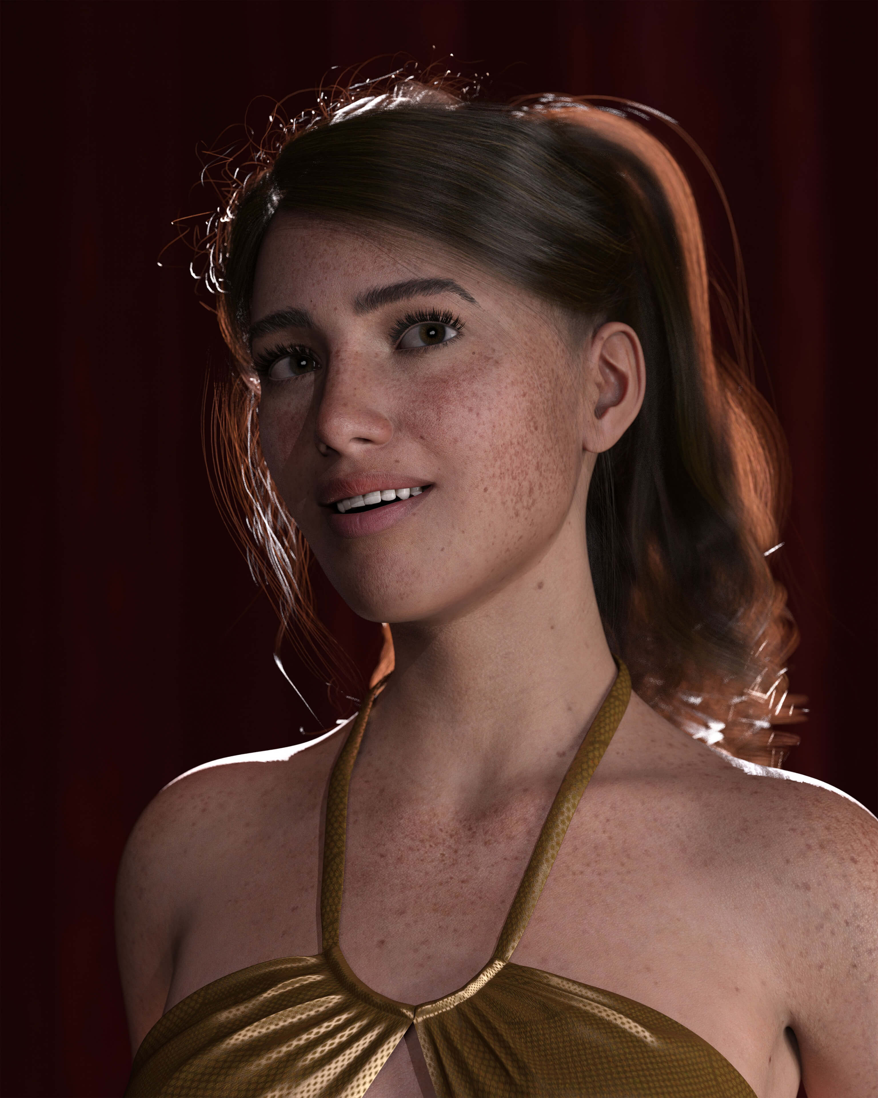 PSP 01 3D Render, Digital Art by Aci Kay