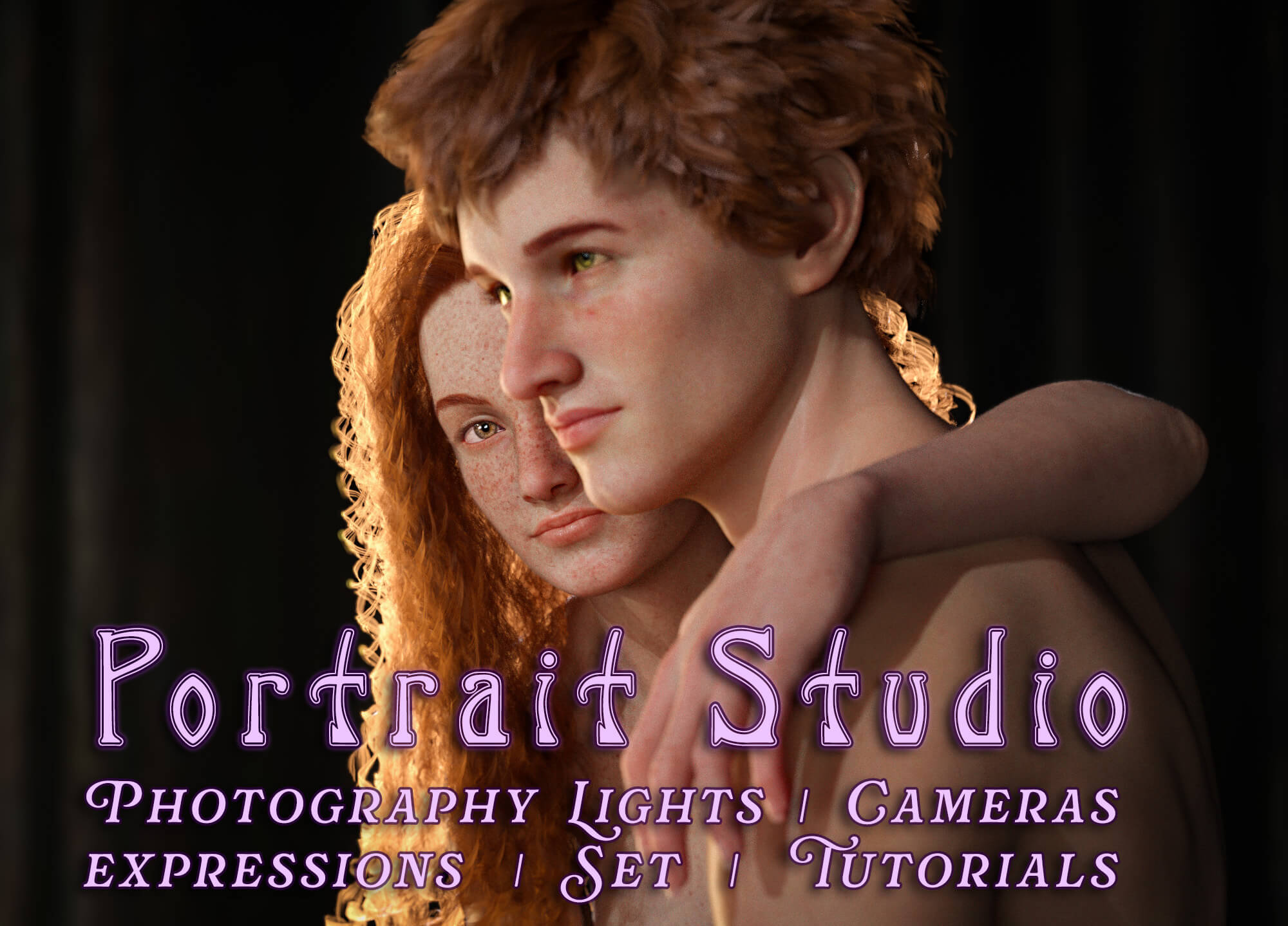 Portrait Studio - Complete Photography Rig Daz Content by Aci Kay