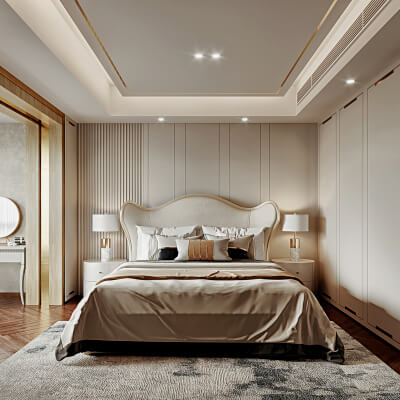 Bedroom Interior 95 - 3D Model by adabo