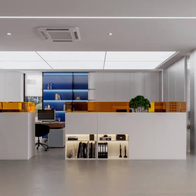 Office Interior - 3D Model by adabo