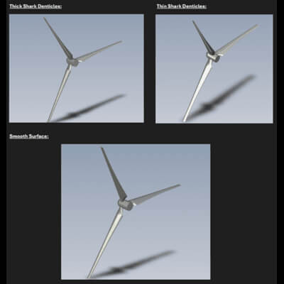 Wind Turbine GE-1.5-Megawatt Model (Smooth & Shark Denti by AdamD123