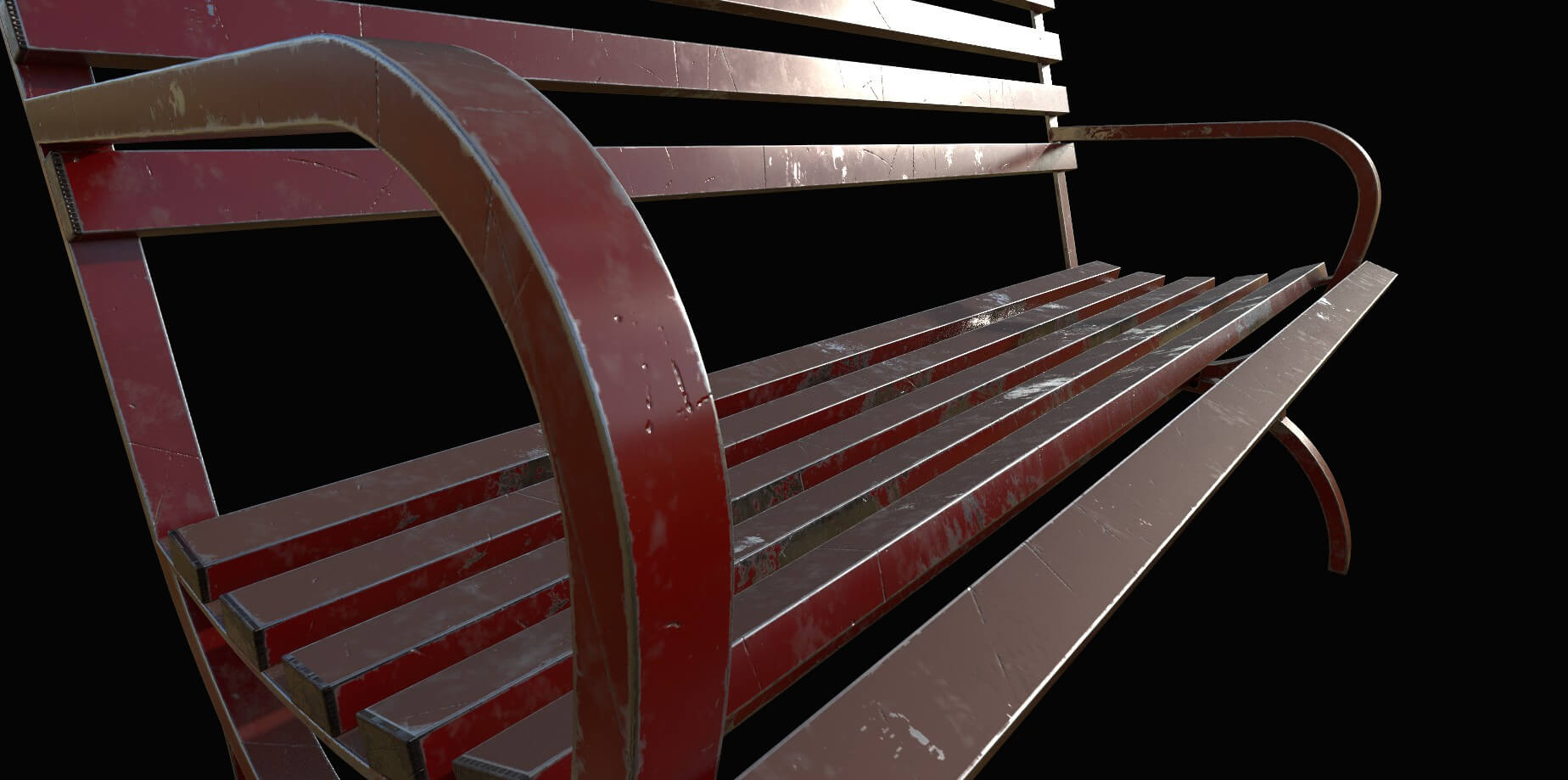 Red Lancas 3D Render | RenderHub Gallery