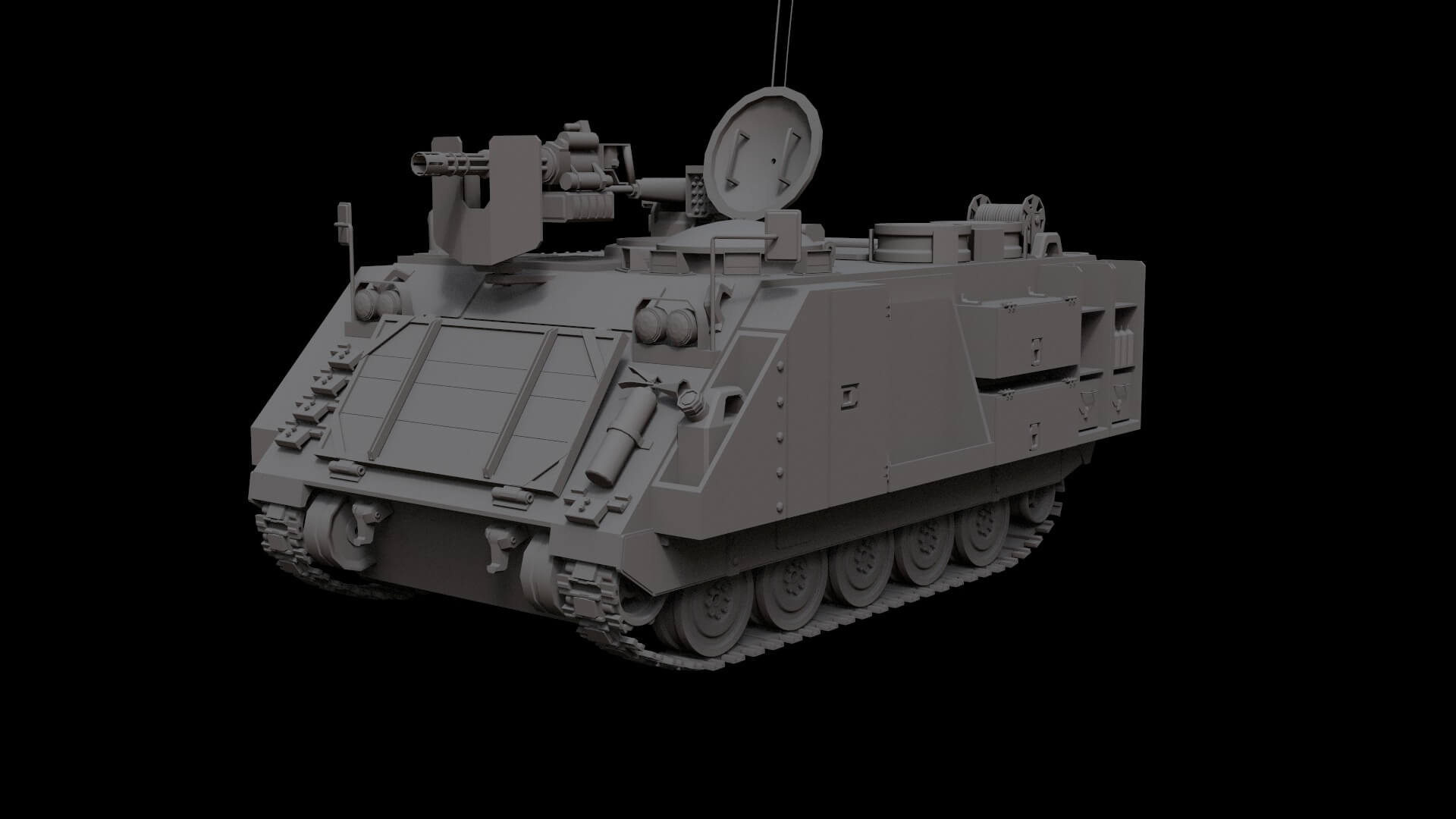 Tank M113 3D Render | RenderHub Gallery