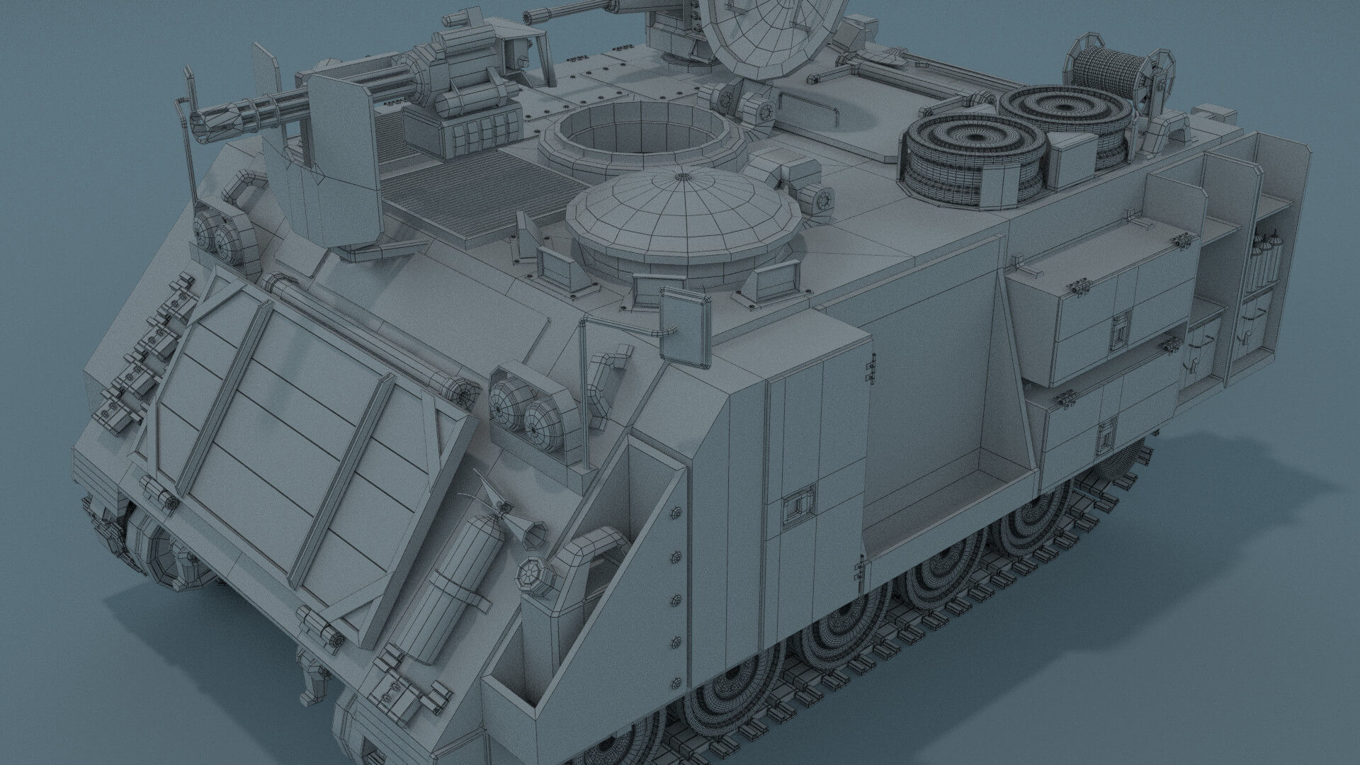 Tank M113 Model by aditkaze