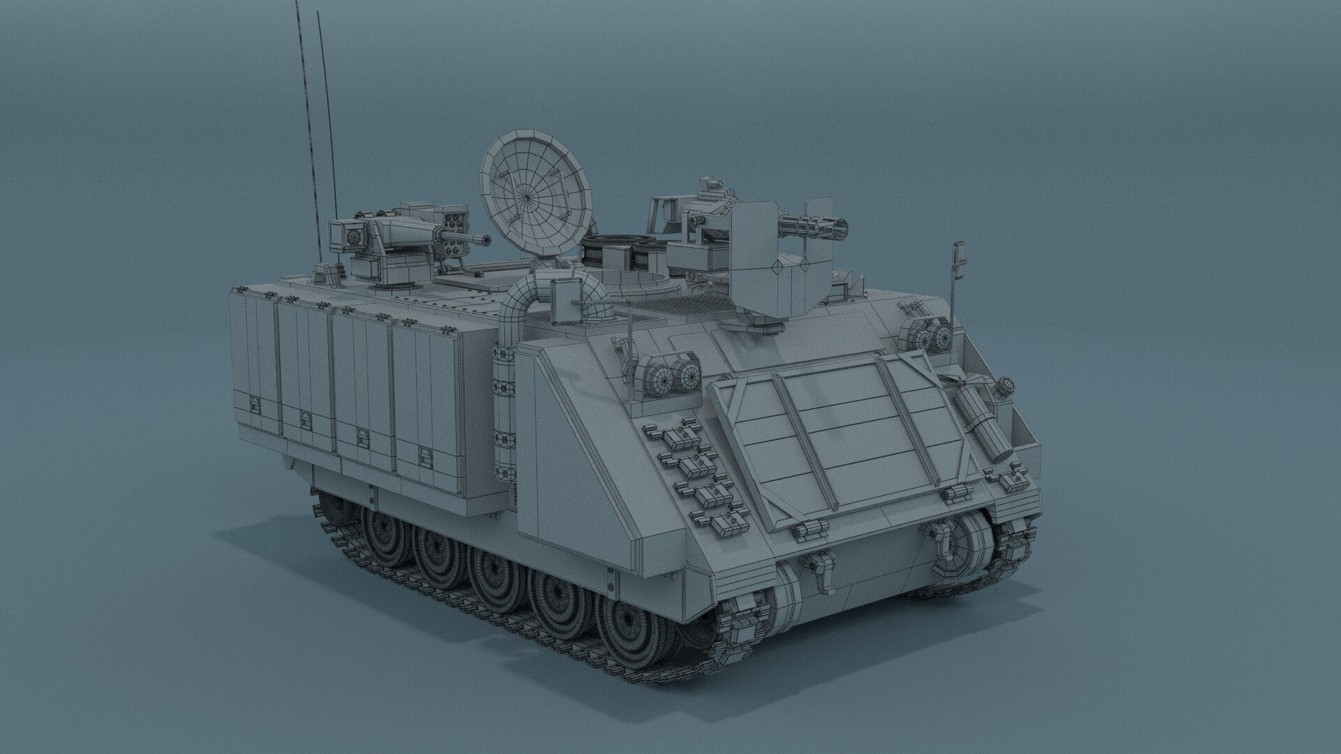 Tank M113 Model by aditkaze