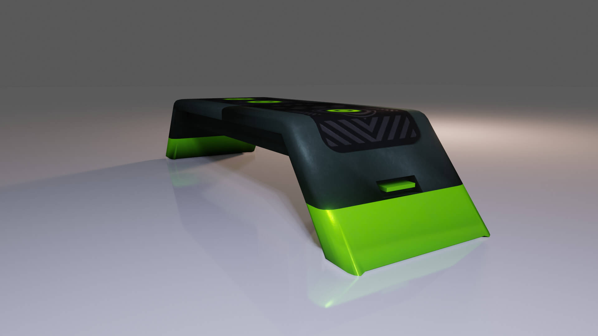 Gym Step Classic - Free 3D Model by Adixxion