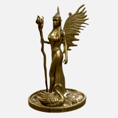Aine Celtic Goddess Fairy Queen Druid Statue - 3D Model by AdminPieveSalta