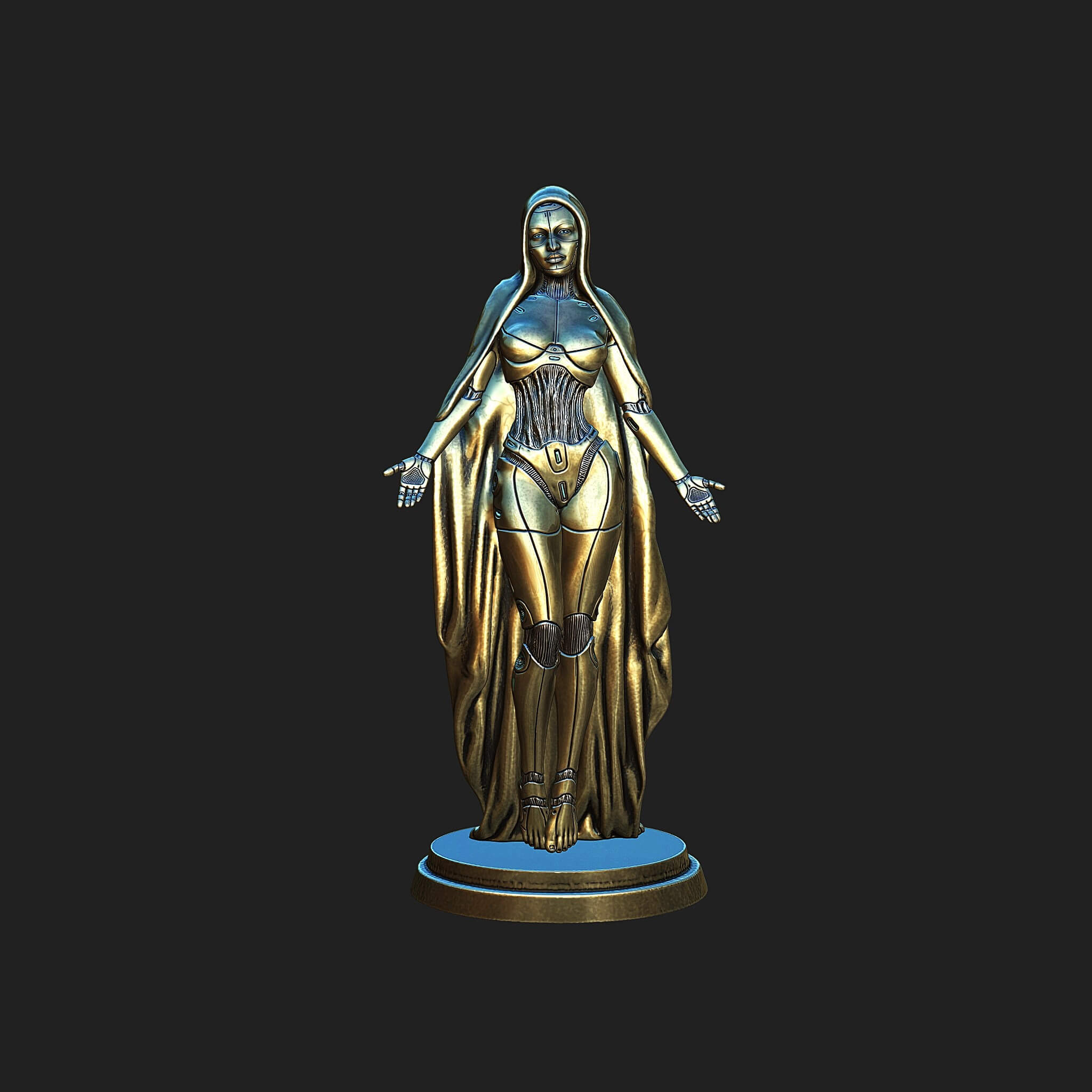 Android Statue Model M.A.R.I.A by AdminPieveSalta