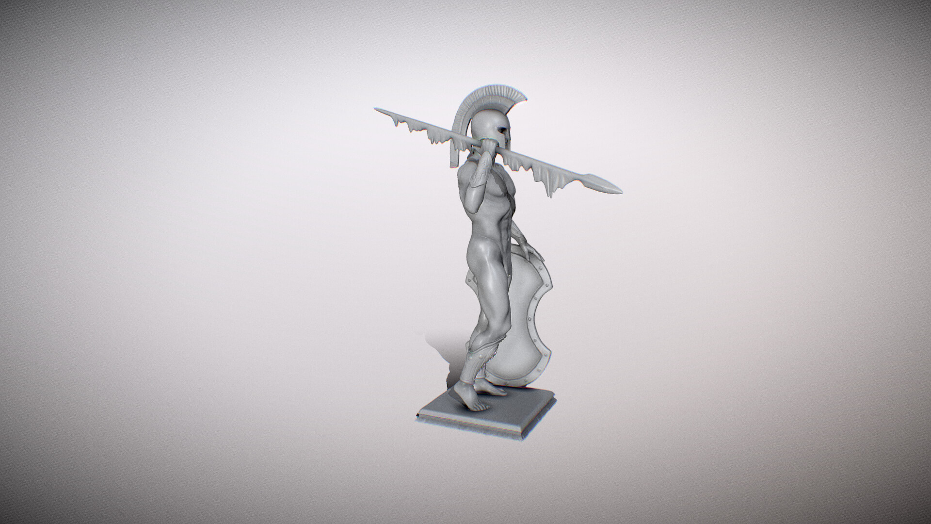 Atlantis Soldier Statue for 3D Print by AdminPieveSalta