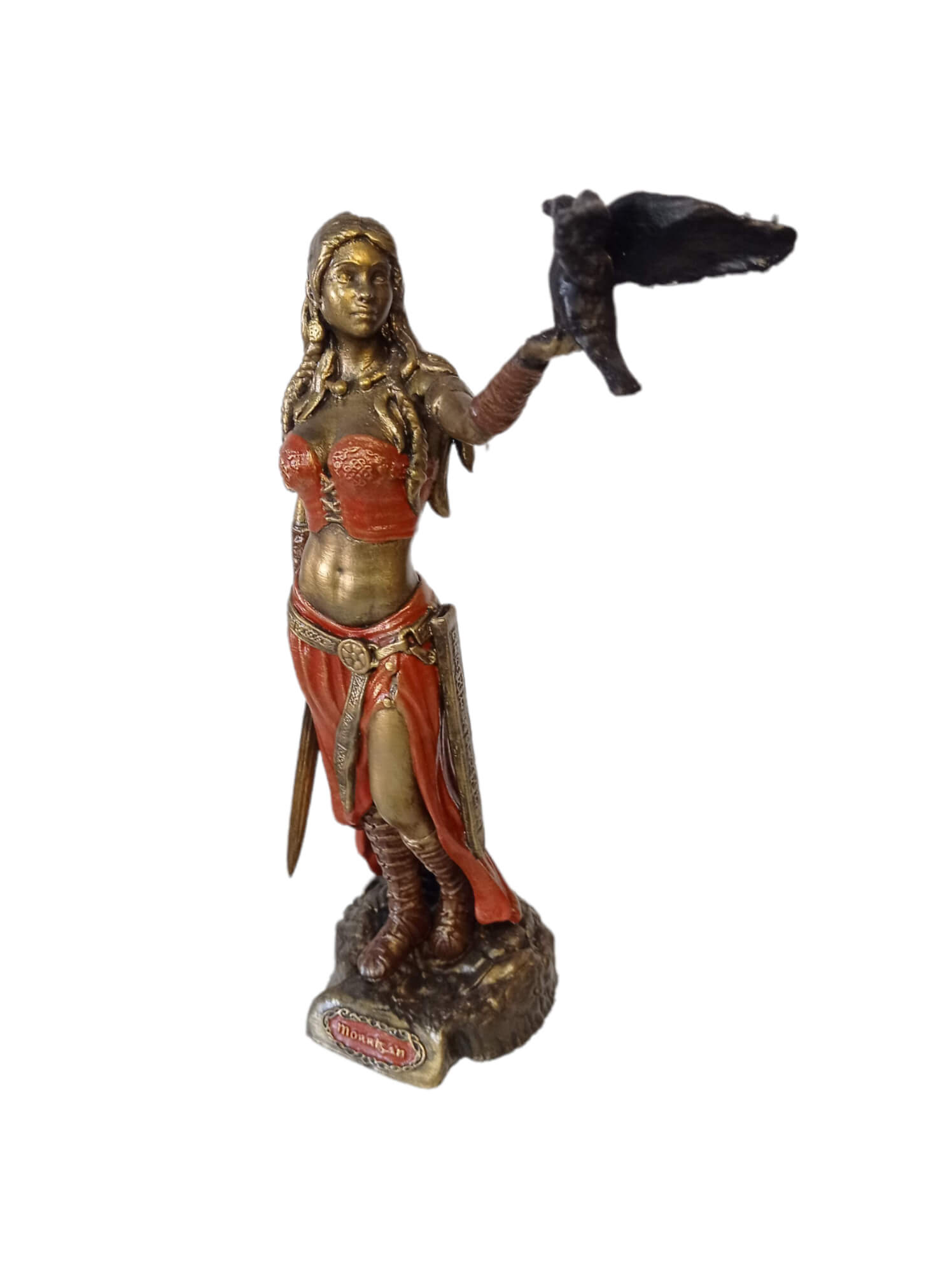 Celtic Goddess Statue Morgana or Morrigan - 3D Model by AdminPieveSalta