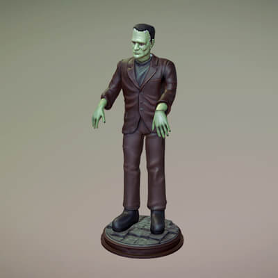 Frankenstein's Monster - 3D Model by AdminPieveSalta