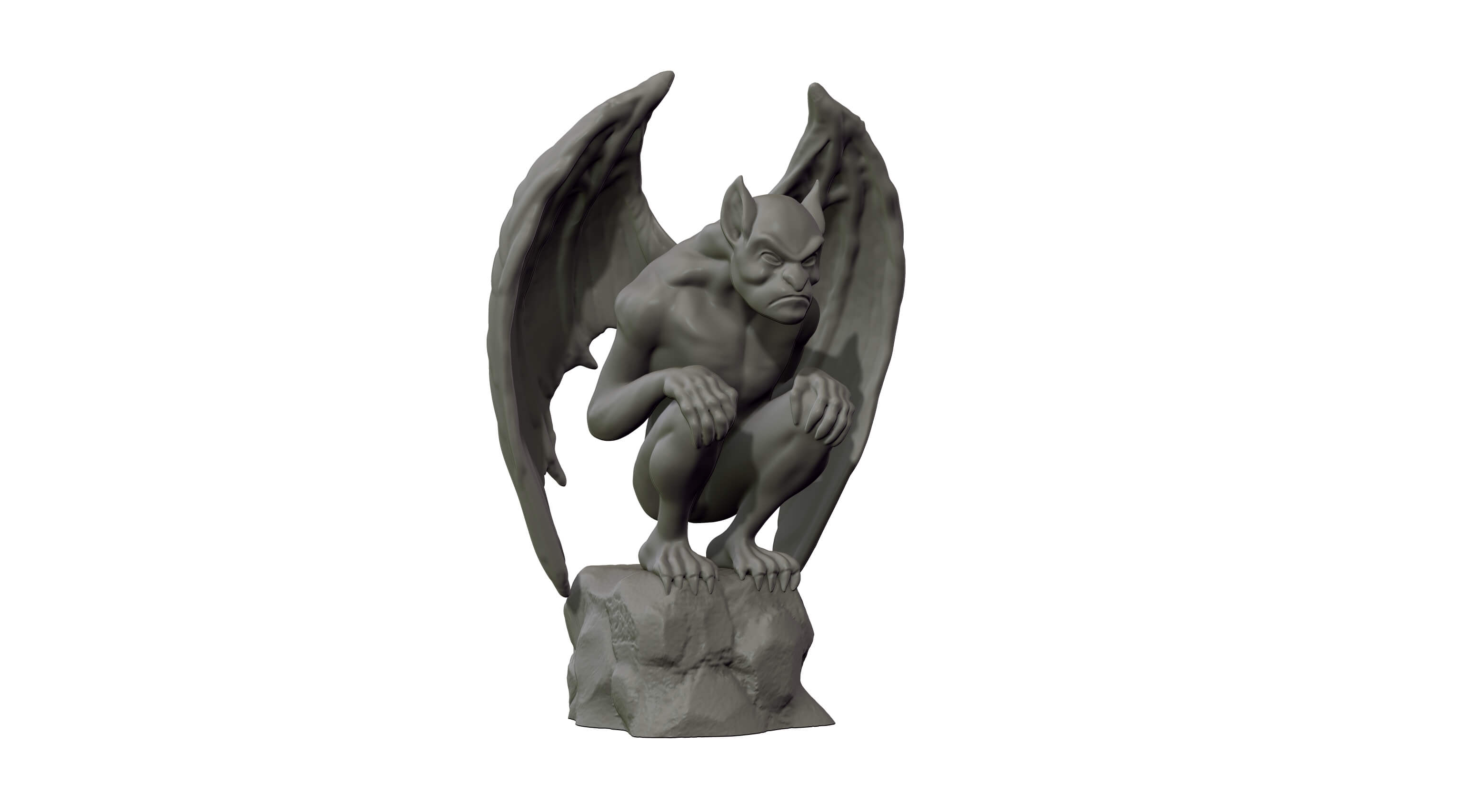 Gargoyle Statue 3D Model 3D Print Model by AdminPieveSalta