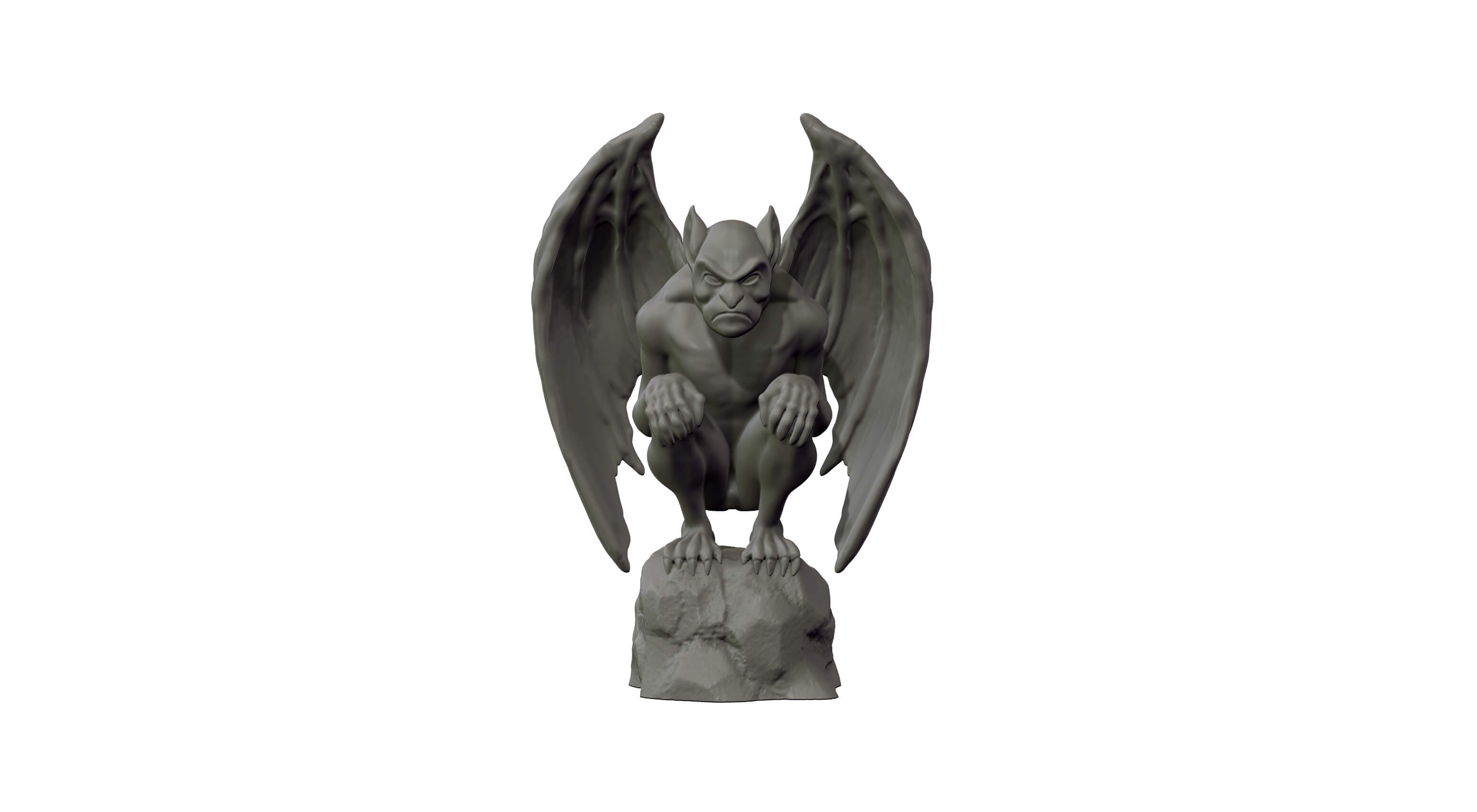 Gargoyle Statue 3D Model 3D Print Model by AdminPieveSalta