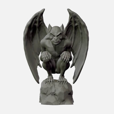 Gargoyle Statue 3D Model 3D Print Model by AdminPieveSalta