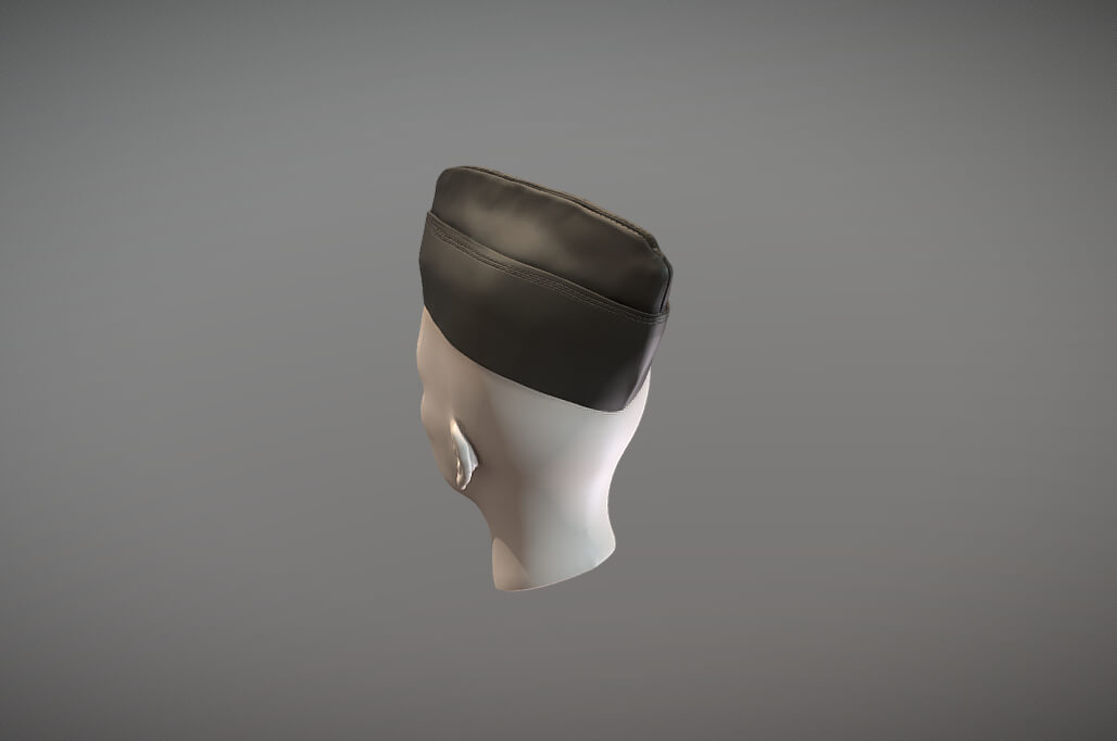 Garrison Cap 3D Printable by AdminPieveSalta