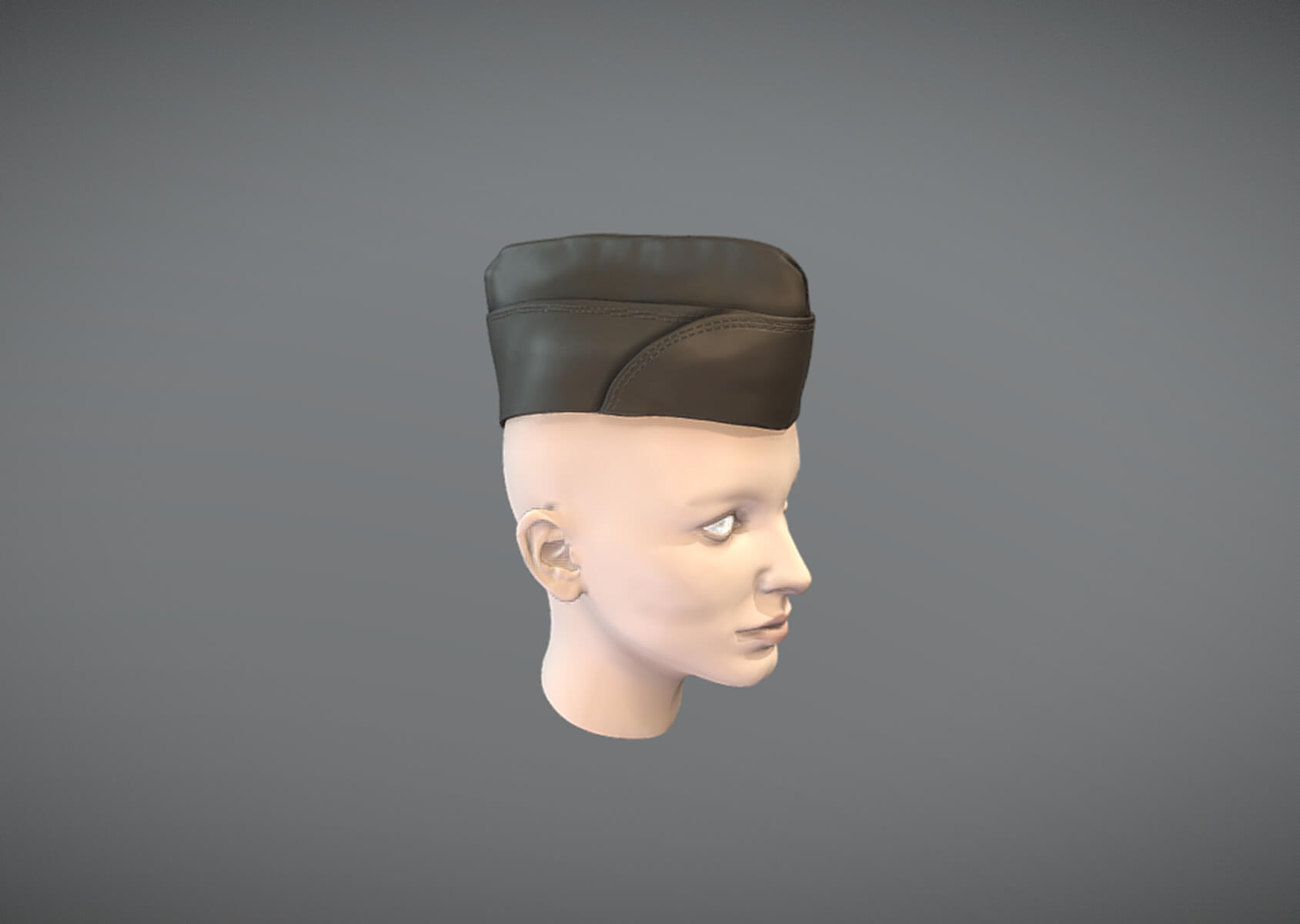 Garrison Cap 3D Printable by AdminPieveSalta