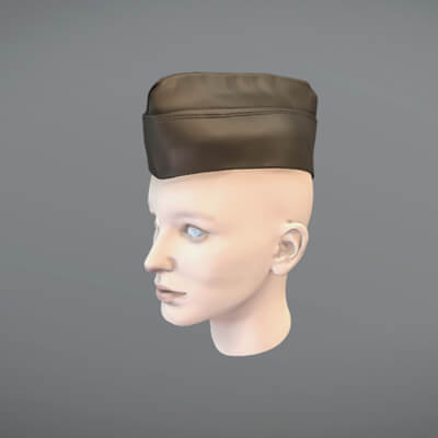 Garrison Cap 3D Printable by AdminPieveSalta