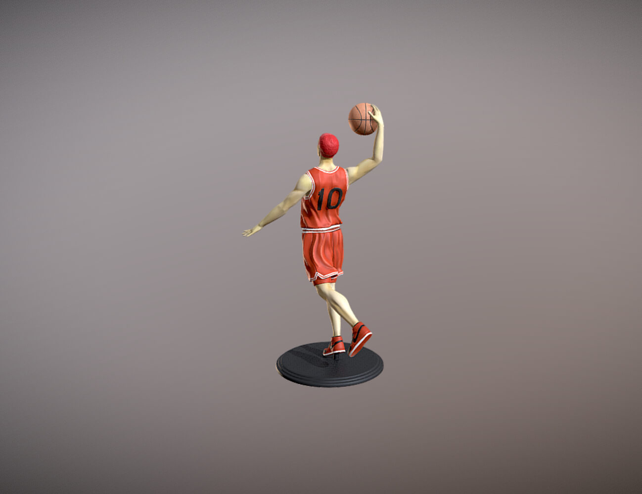 Hanamichi Sakuragi Figure - 3D Model by AdminPieveSalta