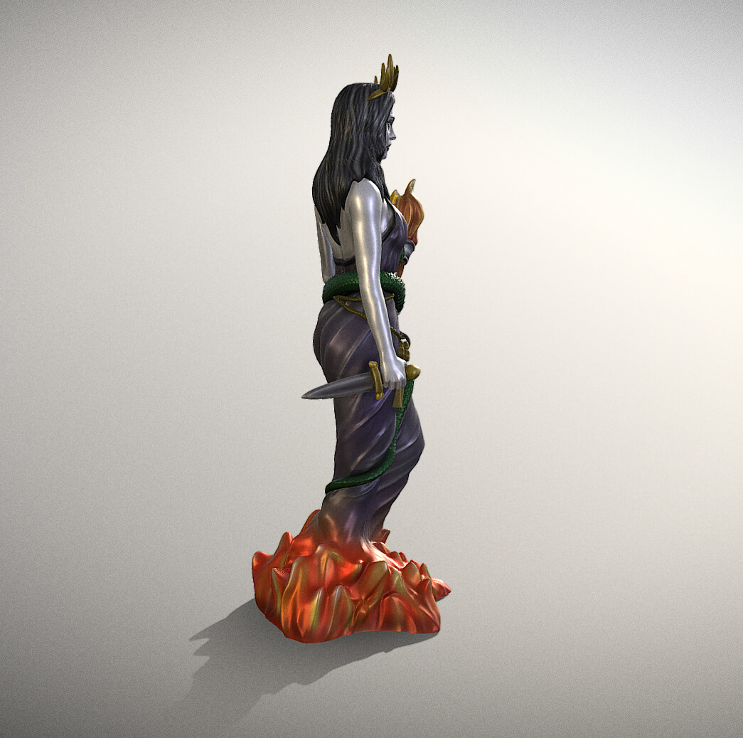 Hecate Goddess Statue for 3D Print 3D Print Model by AdminPieveSalta