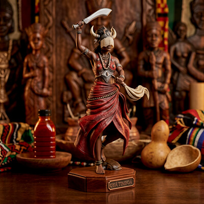 Oya Timboa Statue - African Orisha Goddess 3D Printable STL by ...
