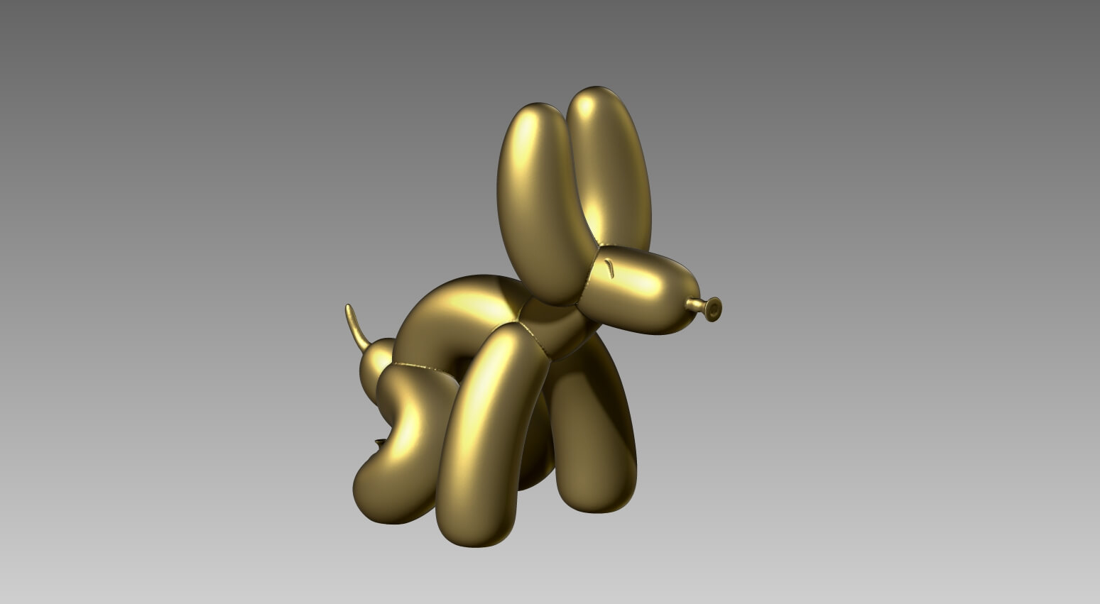 Pooping Balloon Dog - 3D Model by AdminPieveSalta