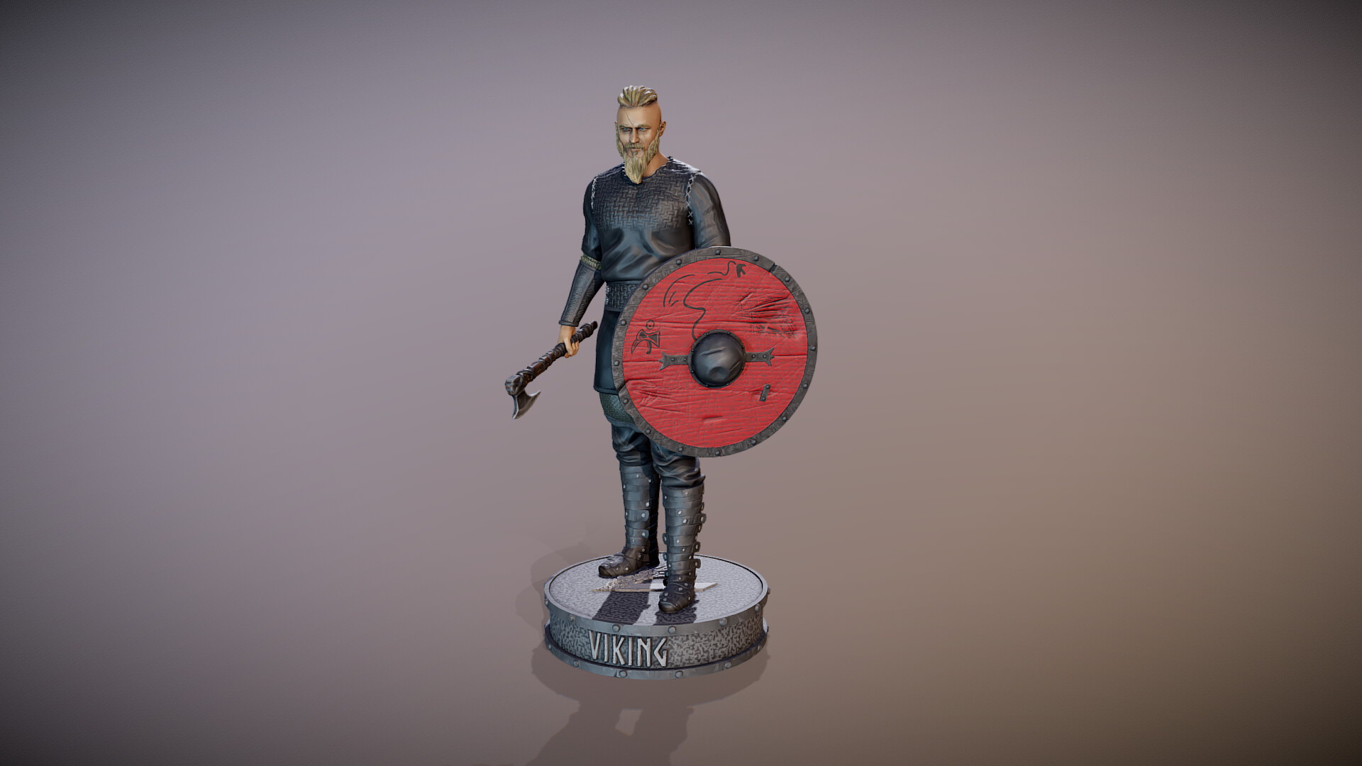 Ragnar Lodbrok Figure - 3D Print Model by AdminPieveSalta