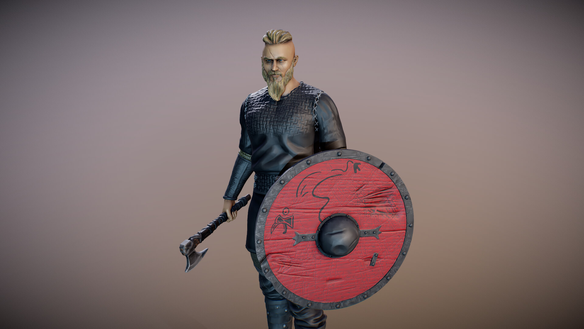 Ragnar Lodbrok Figure - 3D Print Model by AdminPieveSalta