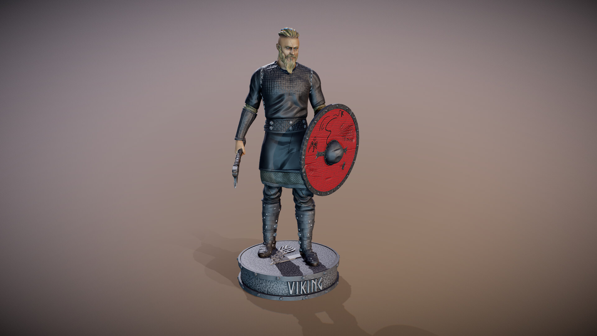 Ragnar Lodbrok Figure - 3D Print Model by AdminPieveSalta