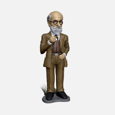 Sigmund Freud 3D Printable Figurine by AdminPieveSalta