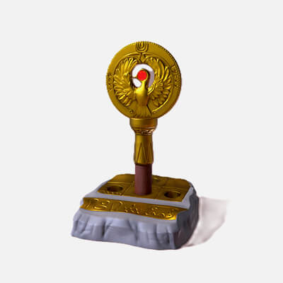 Staff of Ra Headpiece Indiana Jones - 3D Model by AdminPieveSalta