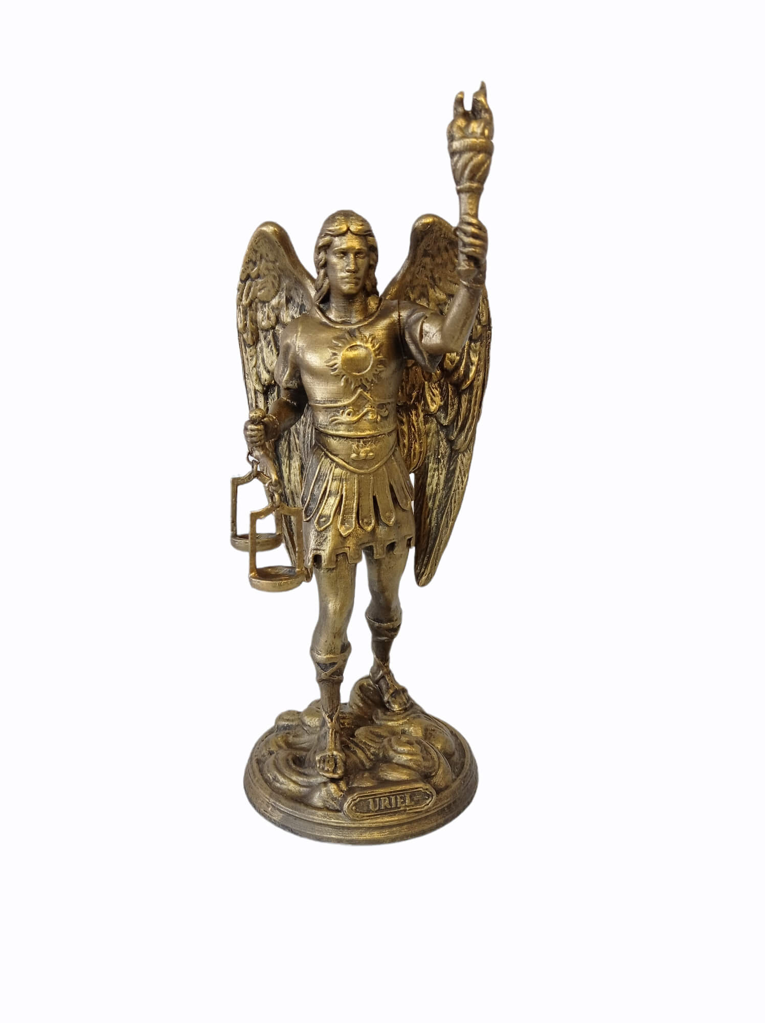 Statue of Archangel Uriel - 3D Model by AdminPieveSalta