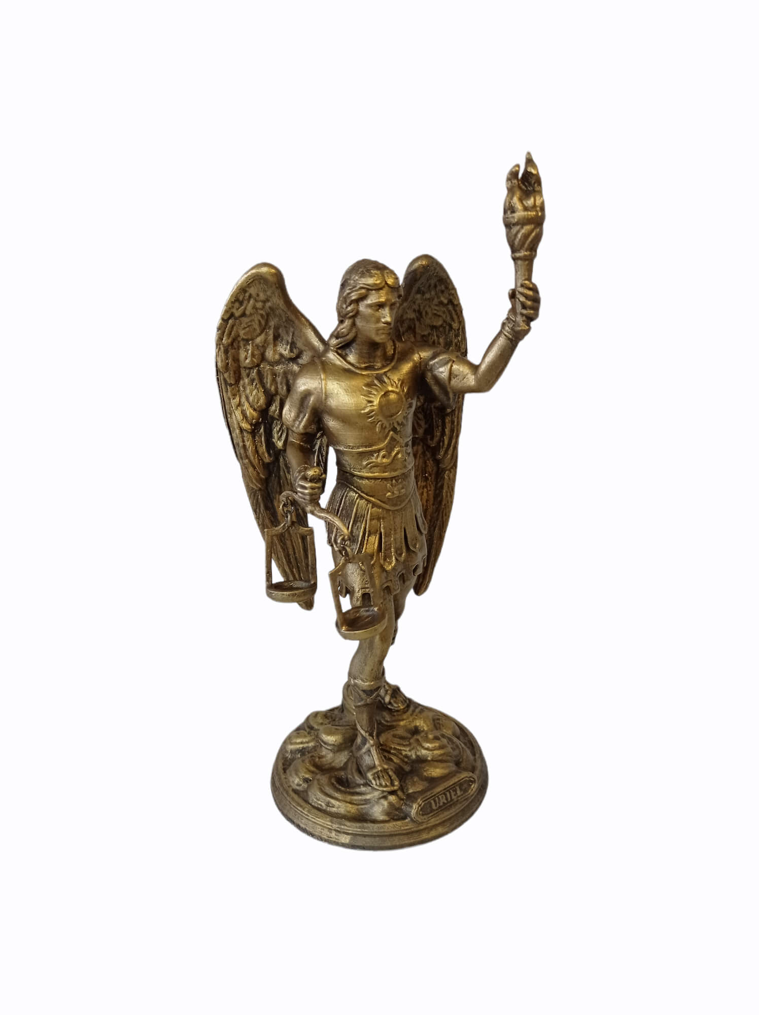 Statue of Archangel Uriel - 3D Model by AdminPieveSalta