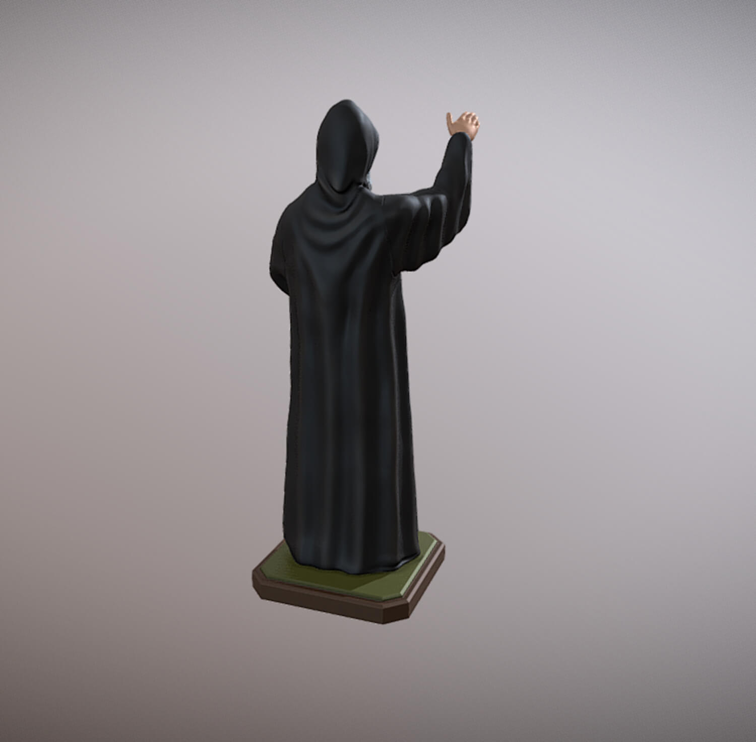 Statue of Saint Charbel - 3D Model by AdminPieveSalta