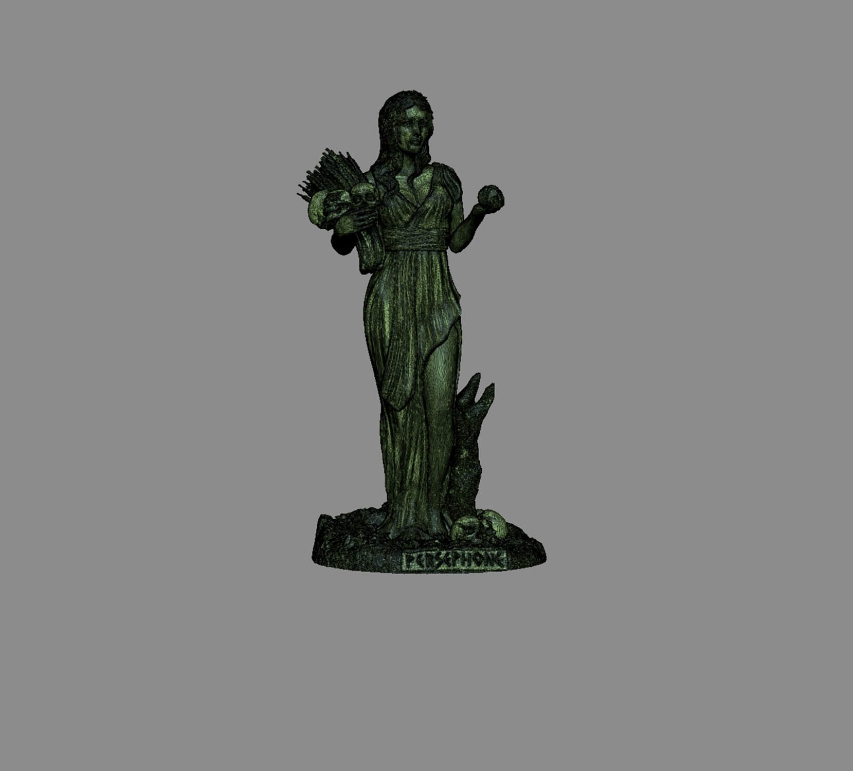 Statue of The Greek Goddess Persephone - 3D Model by AdminPieveSalta
