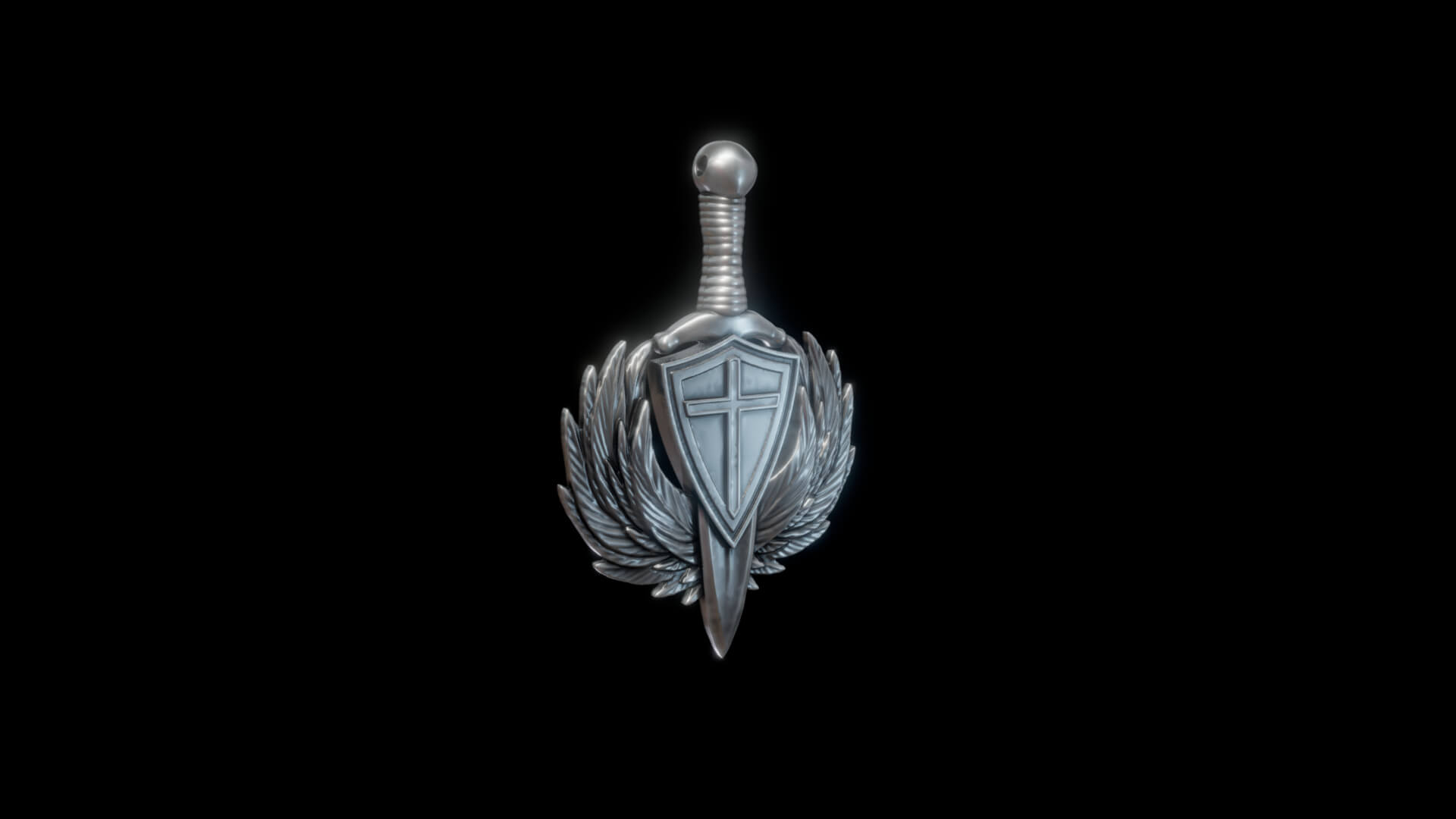 Sword of Saint Michael Pendant - 3D Model by AdminPieveSalta