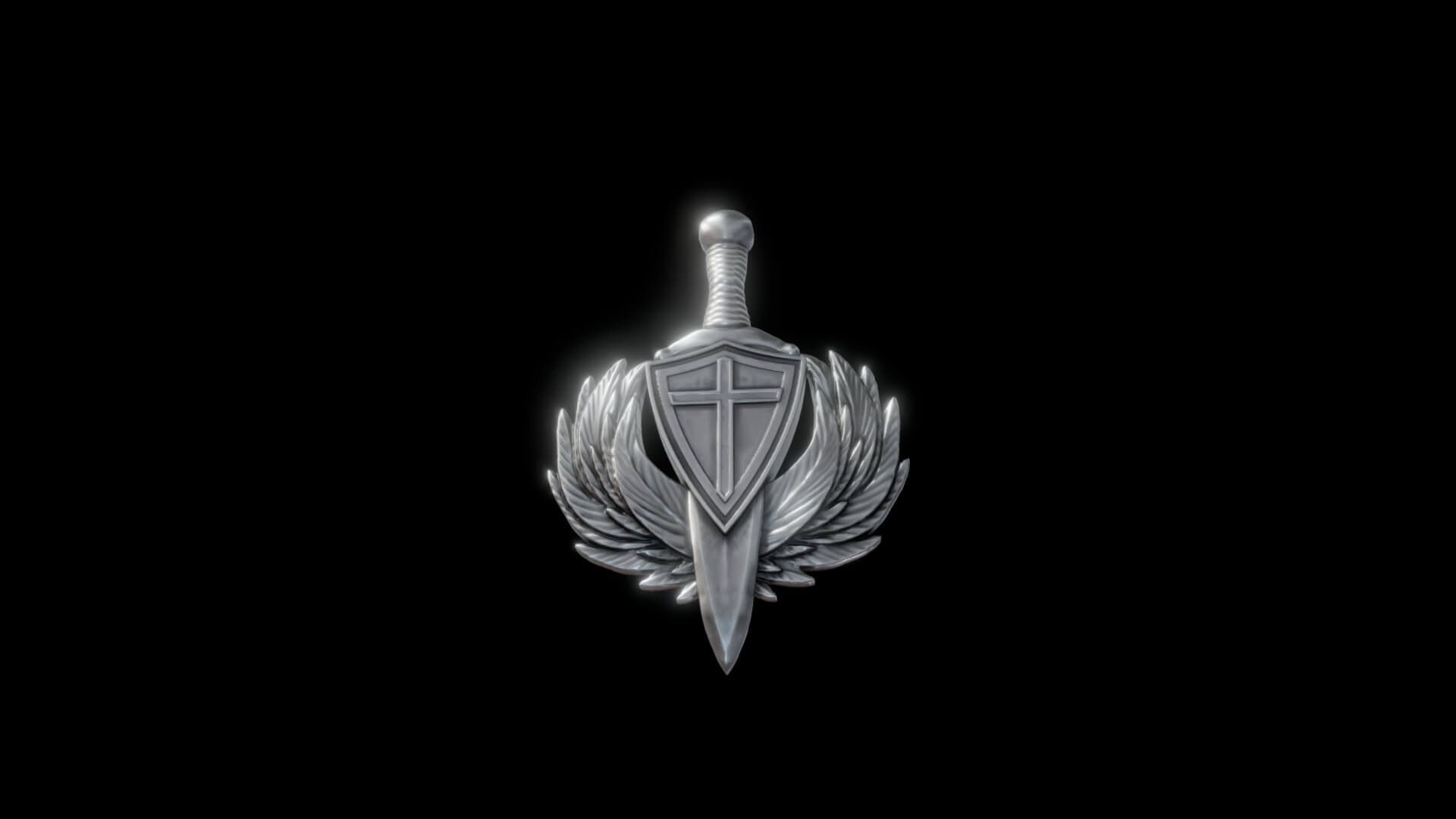 Sword of Saint Michael Pendant for 3D Printing by AdminPieveSalta
