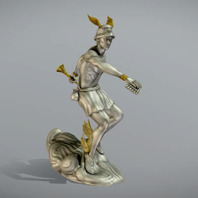 The Statue of Hermes - 3D Model by AdminPieveSalta