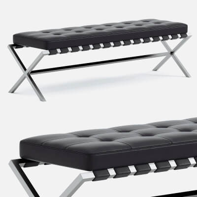 Auguste Bench by BurceDecor - 3D Model by Admiral21