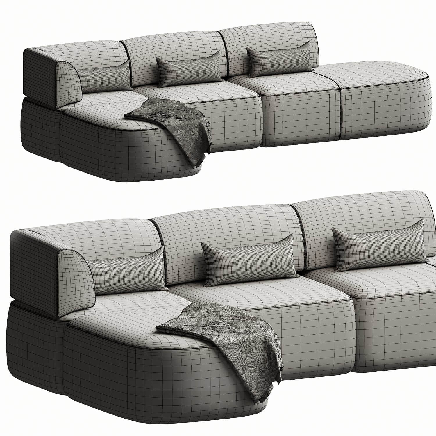 Menu Eave Modular Sofa - 3D Model by Admiral21