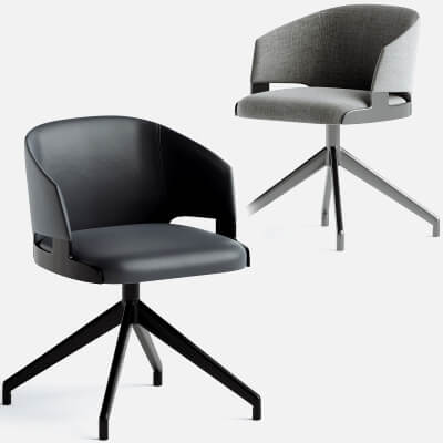 Velis Chair Potocco Italy - 3D Model by Admiral21